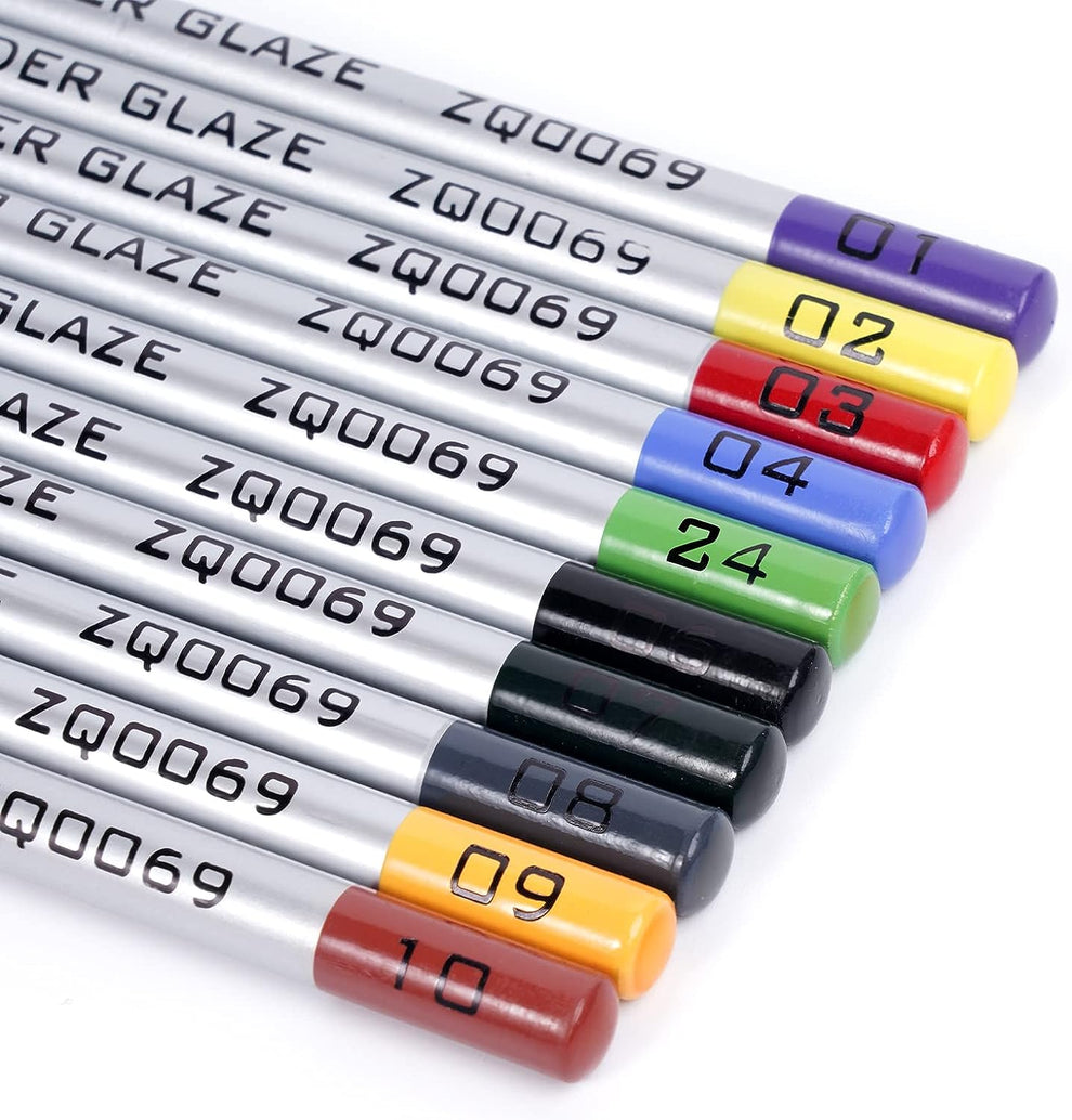 Underglaze Pencils – All Things Clay Pottery Supplies